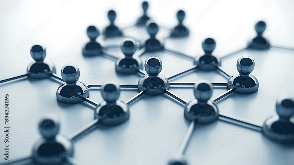 Organizational Chart Illustrating Team Structure and Collaboration ...