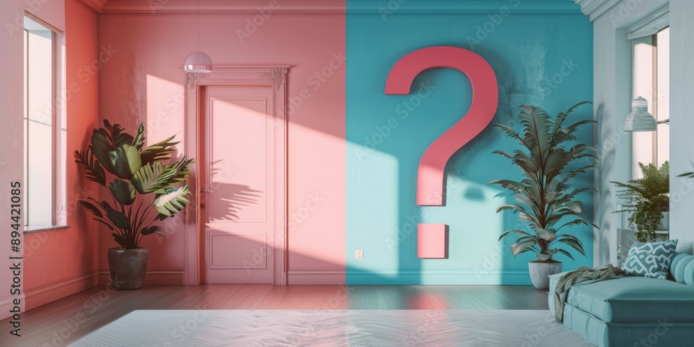 Enigmatic Questions on Soft-Lit Wall: Who, What, Why? Thought-Provoking ...