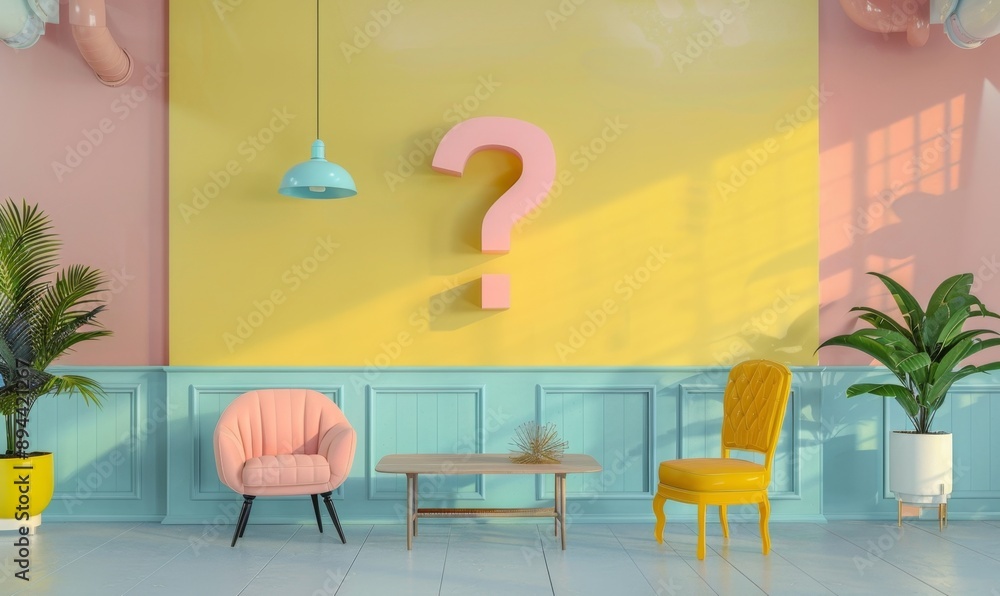 Enigmatic Questions on Soft-Lit Wall: Who, What, Why? Thought-Provoking ...