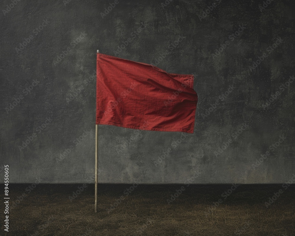 Red flag symbolism showcases the impactful and significant role that ...