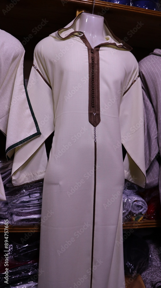Moroccan Men Thobe Jubba Kandora Djellaba - Traditional Moroccan Men’s ...