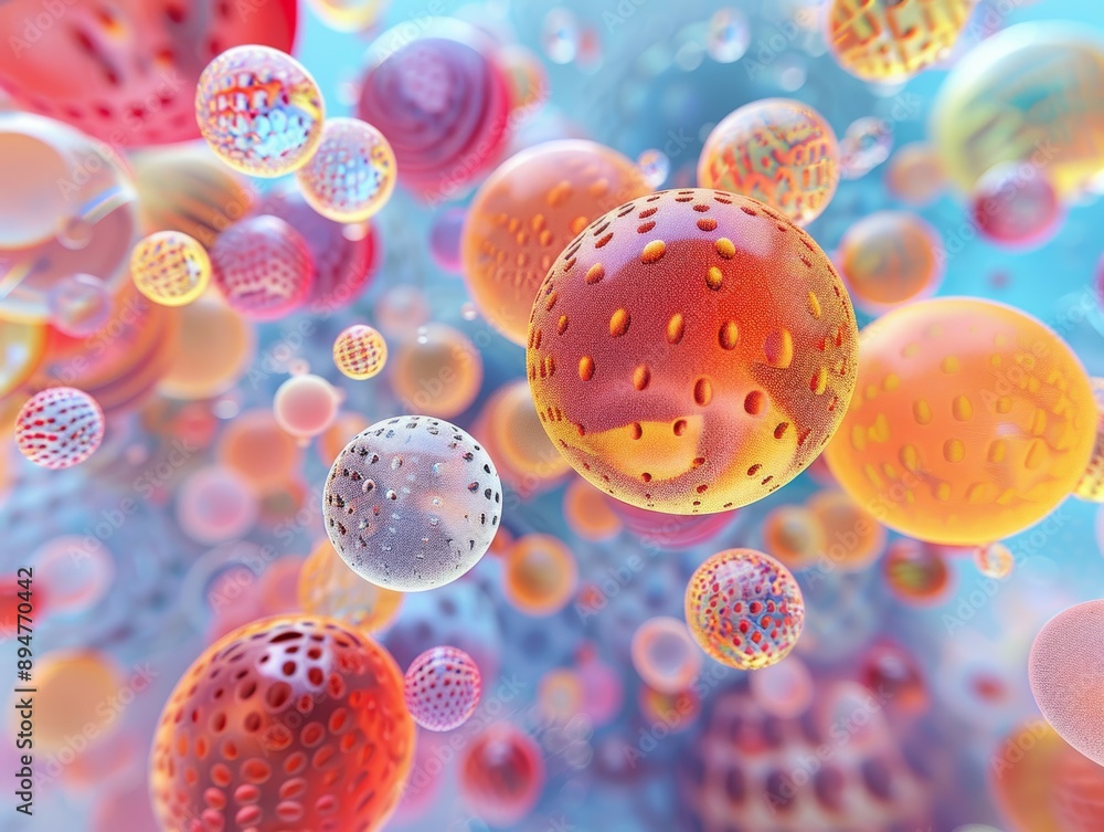 Artistic rendering of air molecules before and after filtration using ...
