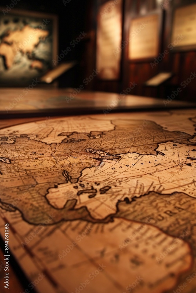 Explore the use of world maps in historical documentaries. How do maps ...