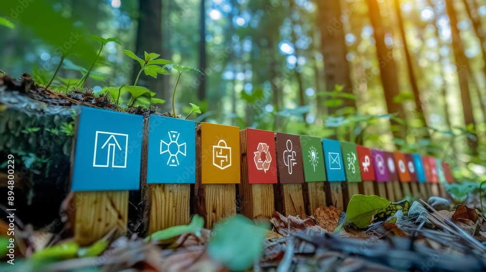 Enviroment Climate Change Sustainable Development Goals A visual ...