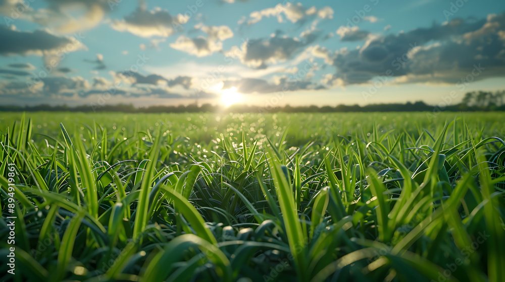 realistic cut grass land top view 4k photo with a Canon R5, 50 mm, DSLR ...