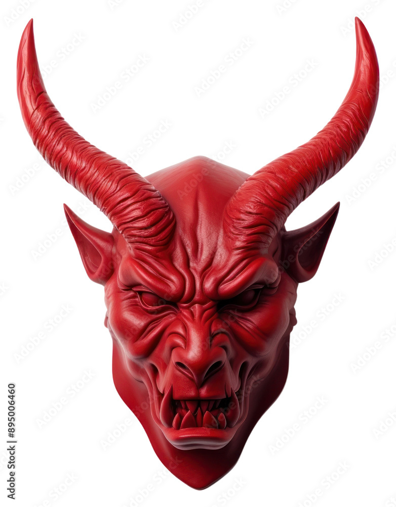 PNG Devil representation white background taxidermy disguise. Stock ...