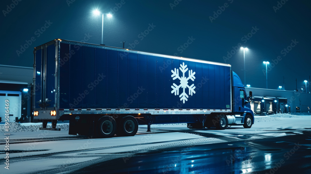 Cold Chain Logistics - A cold chain truck with a good cold storage ...