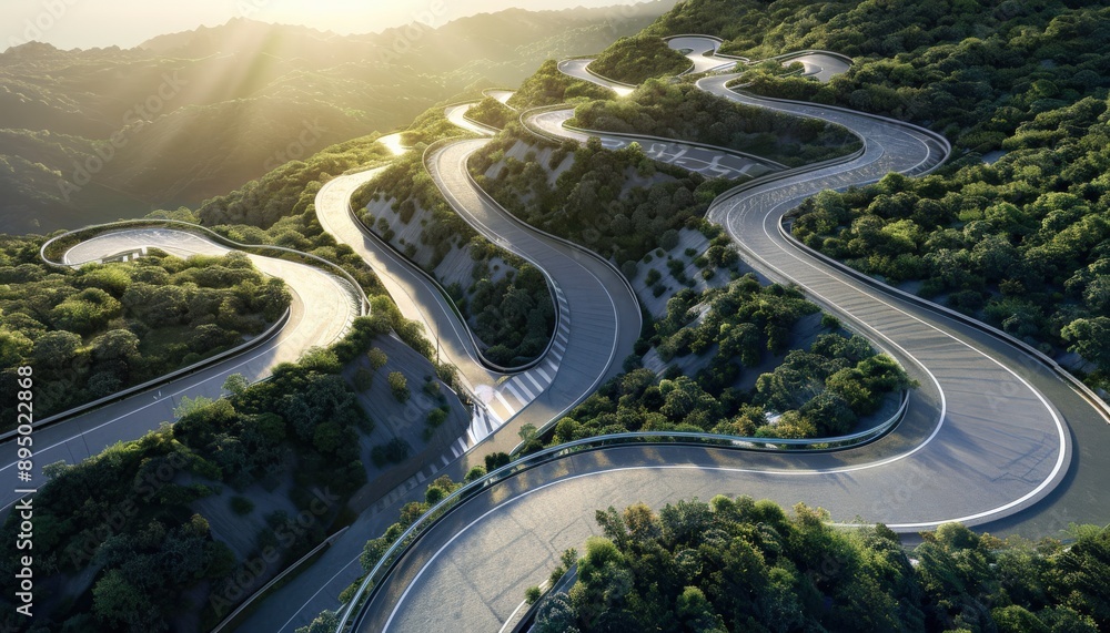 Foto de high mountain Motorcycle racing track , Various designs for ...