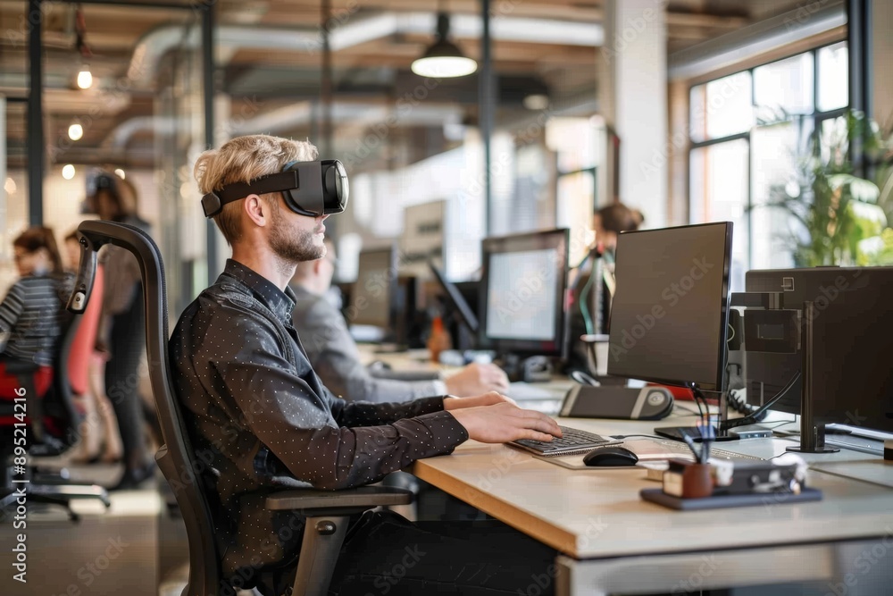 Inclusive Office Environment: Blind Employee Using Braille and Screen ...