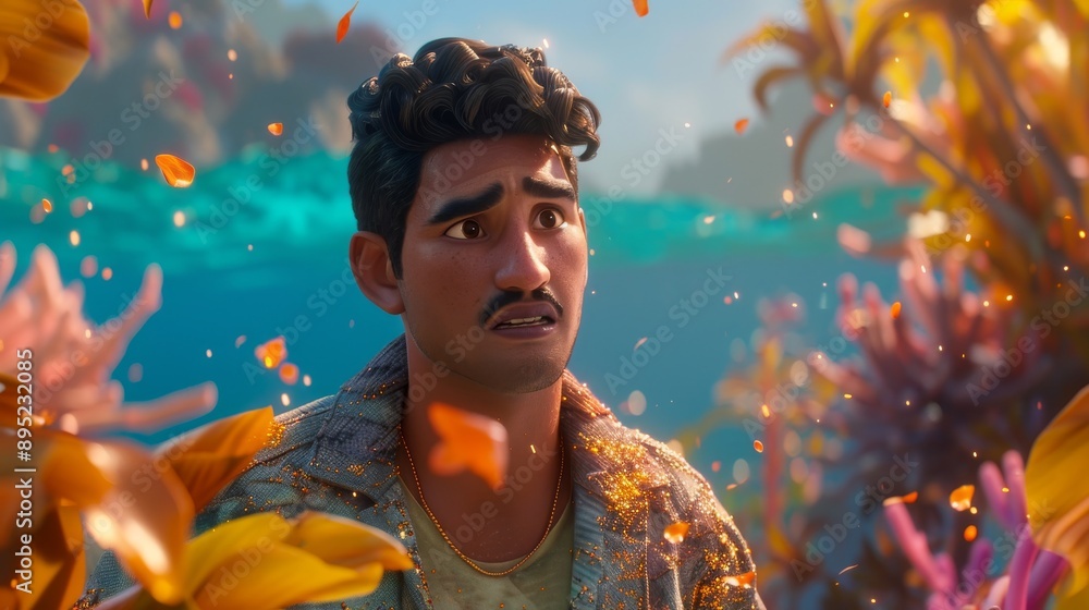 Fabled Realm Embodiment, Surreal Avatar, a Fusion of Abstract Realms ...