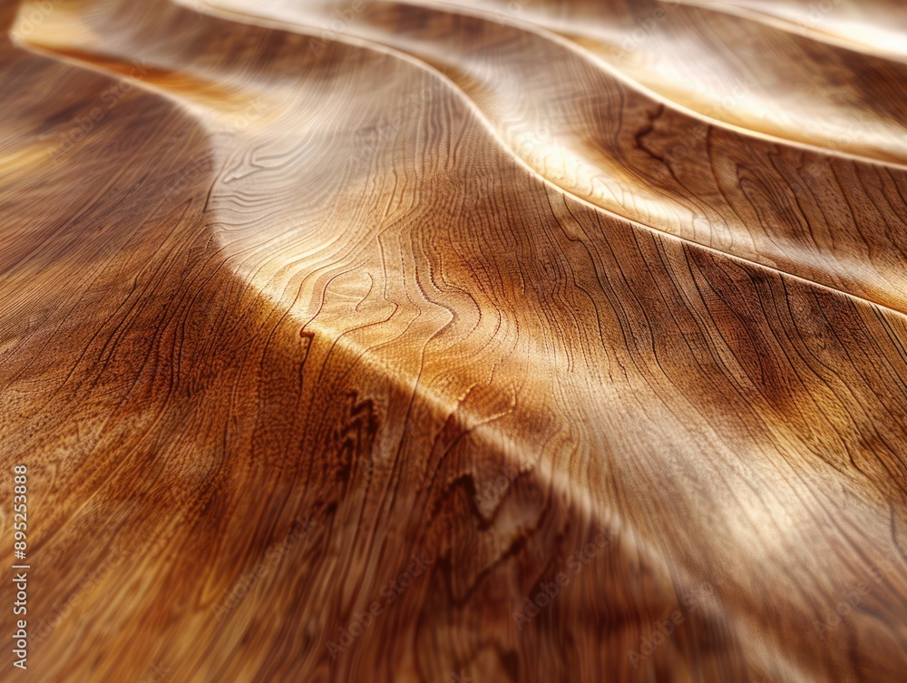 High-Quality Timber Surface with Rich and Detailed Patterns, A Close-Up ...