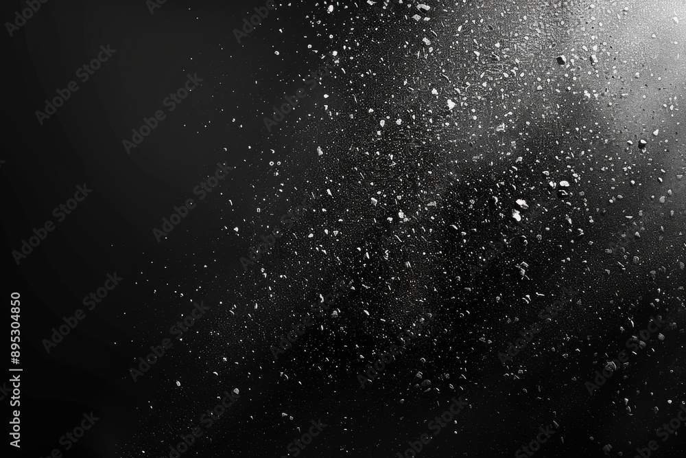 White specks on black background. Perfect for adding a gritty texture ...