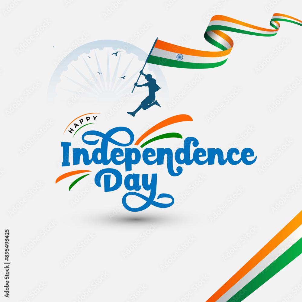 Happy Indian Independence Day Celebration Social Banner Design Template ...
