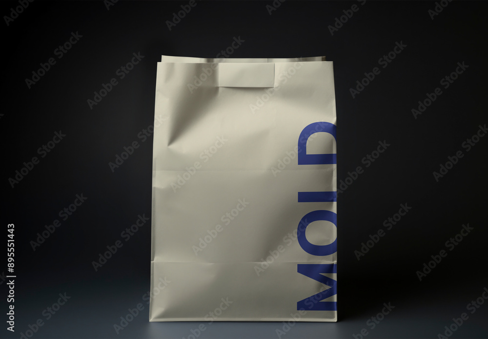 Product Packaging Paper Bag Mockup With Generative AI Stock Template ...