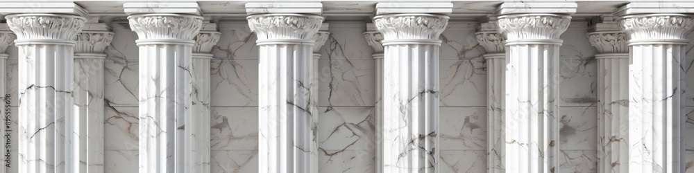 Majestic 3D Greek and Roman Architectural Elements: White Marble ...