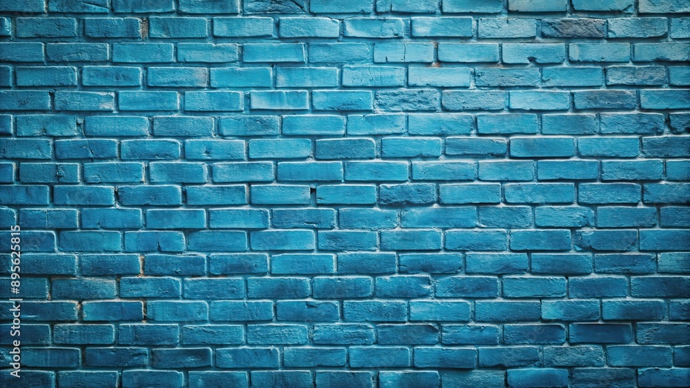 Blue bricks wall background with rustic texture, blue, bricks, wall ...