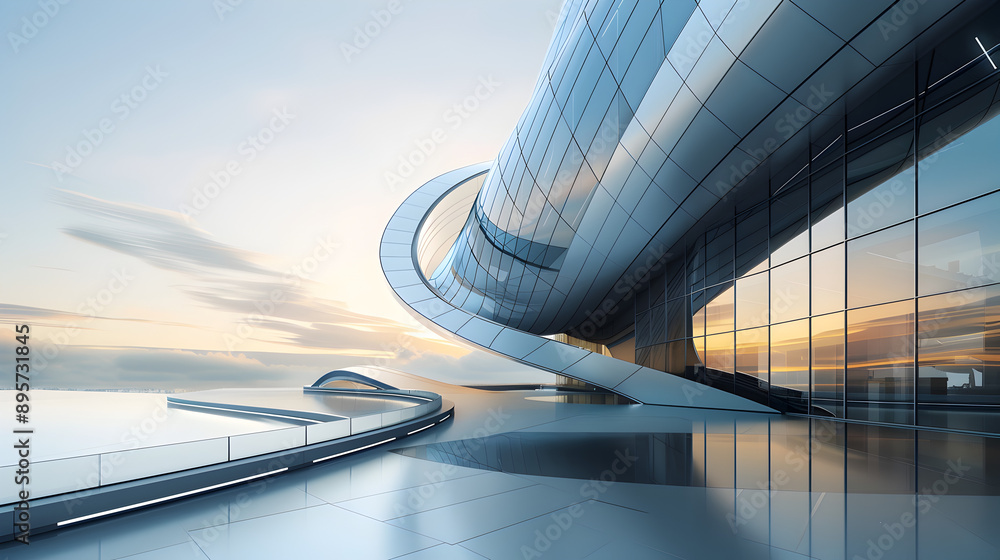 Modern Architectural Building: A striking image of a contemporary ...