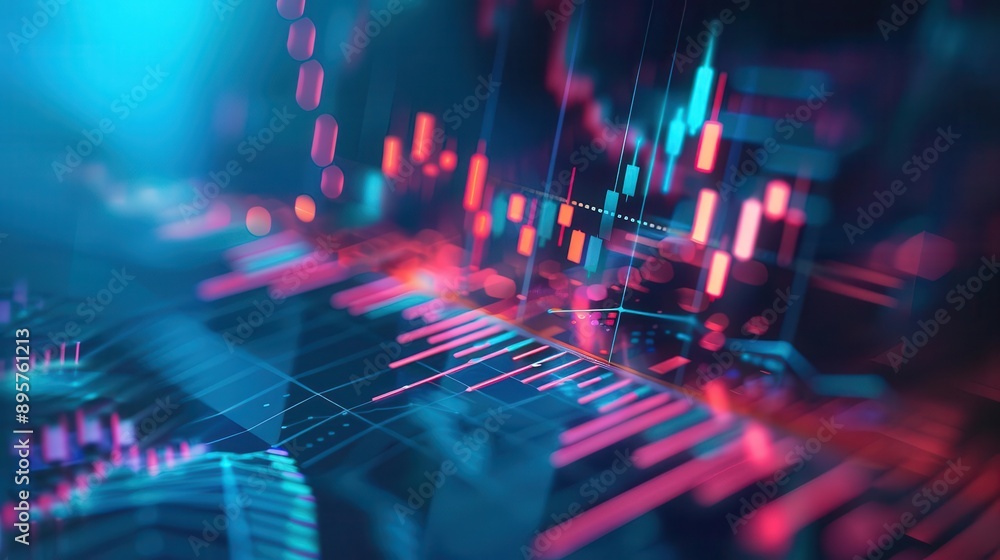 Recovery graph emphasizing economic resilience and innovation ...