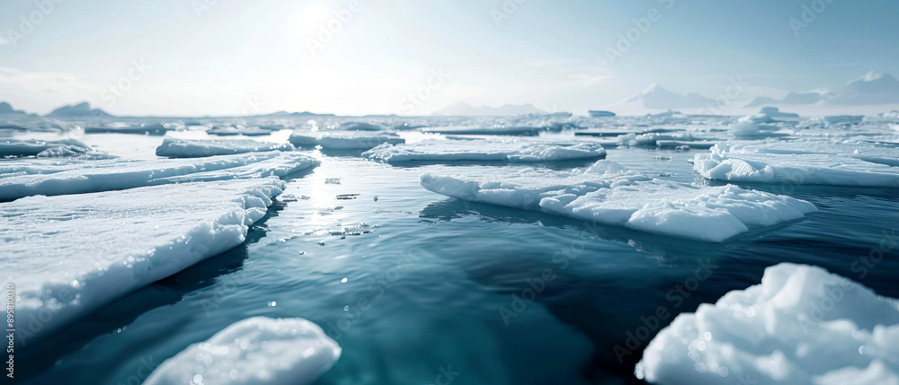 The impact of global warming on polar ice caps and rising sea levels ...