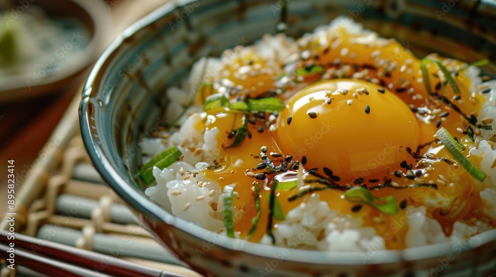 Enjoy a traditional Japanese breakfast with tamago kake gohan a ...