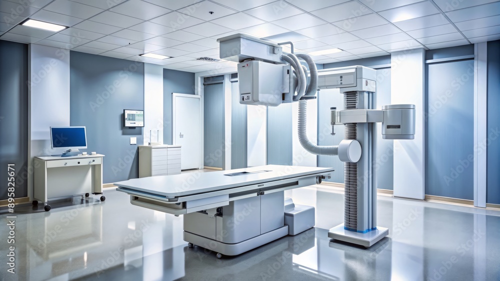 Foto de State-of-the-art digital x-ray machine with sleek design and ...