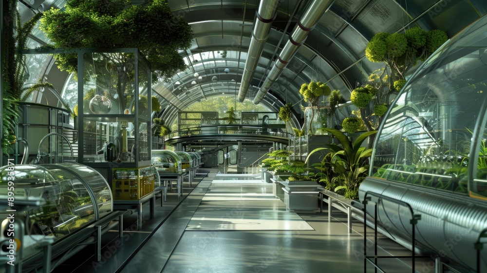A biomimicry research facility where engineers study and replicate ...