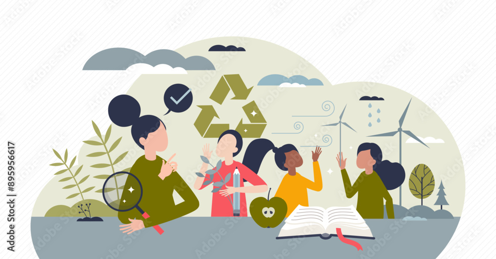 Education for sustainability as teaching ecology for kids tiny person ...