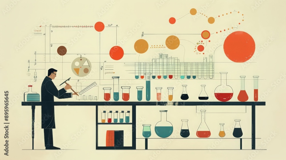 Diagram of a step-by-step guide to the scientific method, including ...