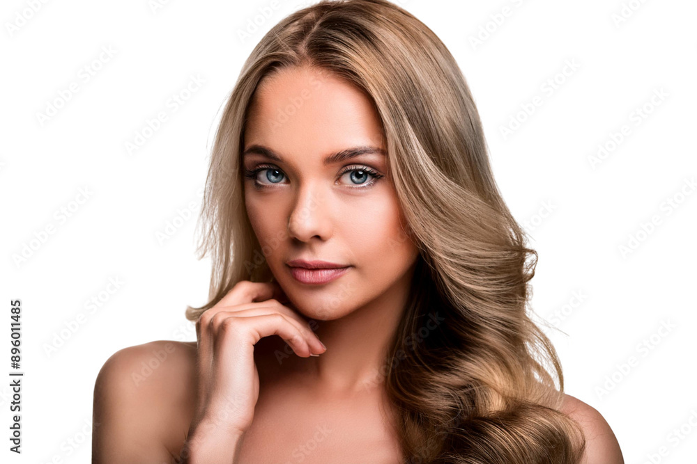 Beautiful Female Model PNG - High-Resolution Transparent Background ...
