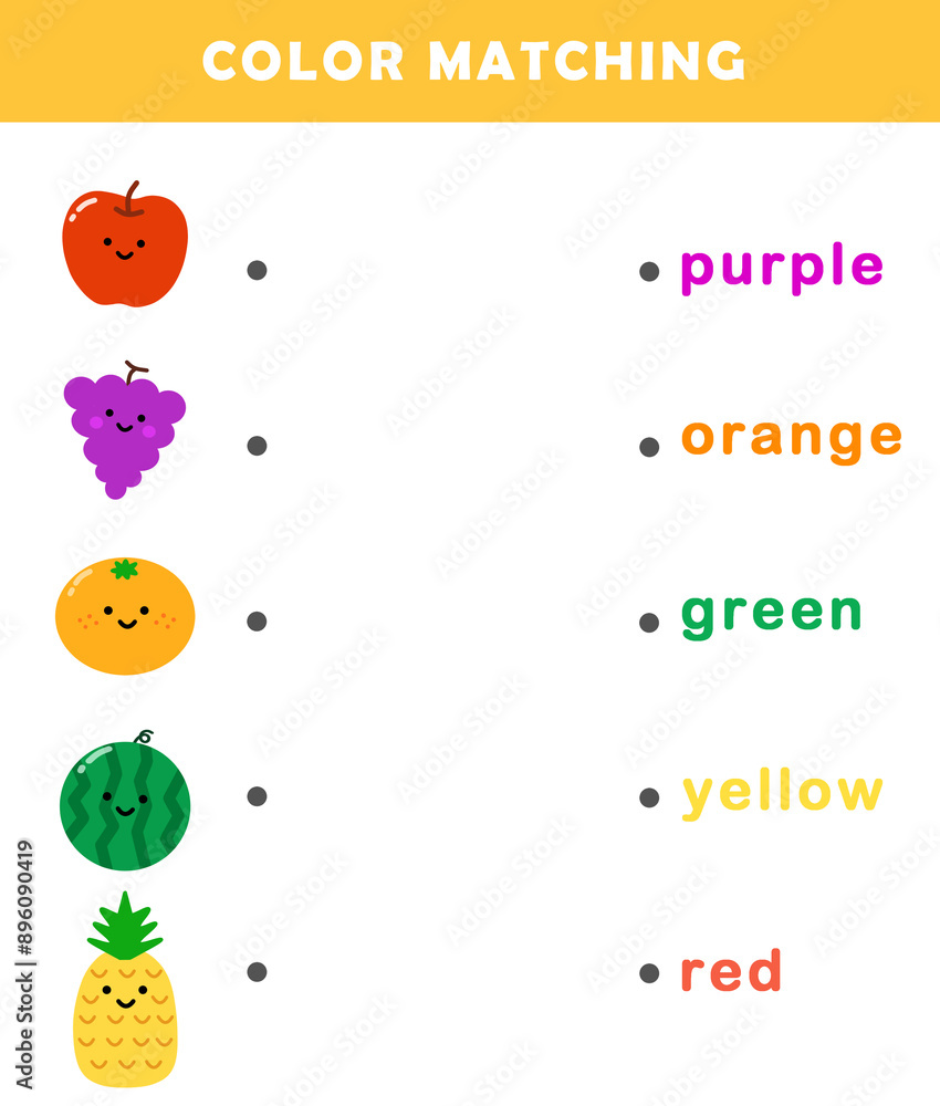 Color matching game for preschool kids. Color Matching Activities for ...