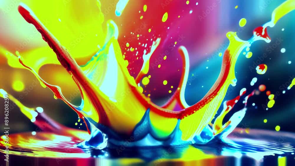 paint splash desktop wallpaper high resolution colorful background for ...