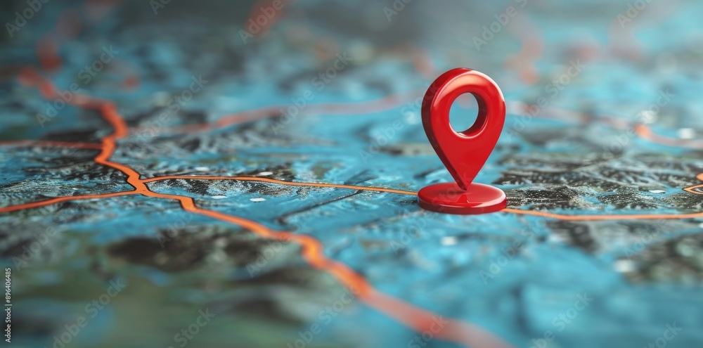 The sprite of a rotating locator pin can be used as a marker for ...