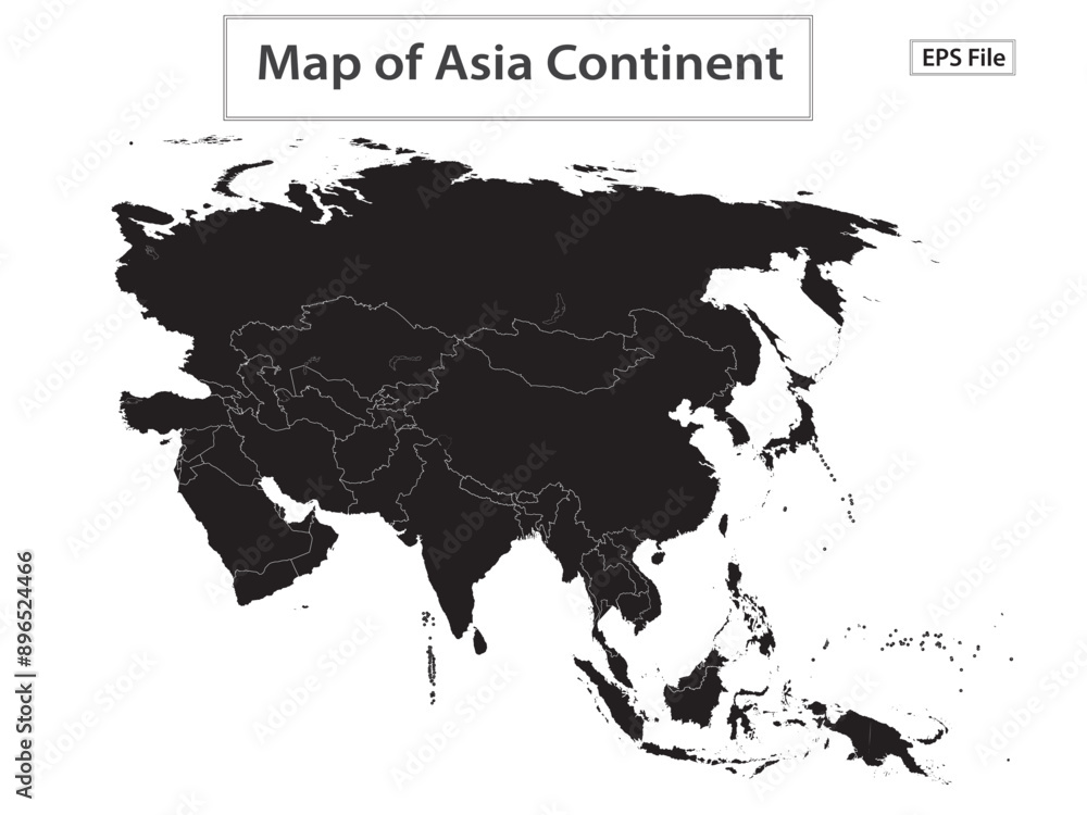 World map. Political maps of North and South America, Europe and Asia ...