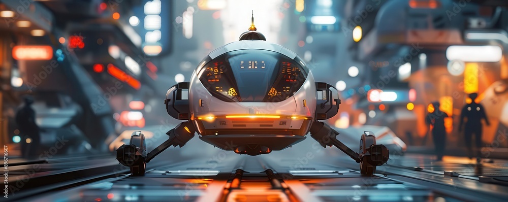 Sleek, next-gen droid with an aerodynamic design and engineered for ...