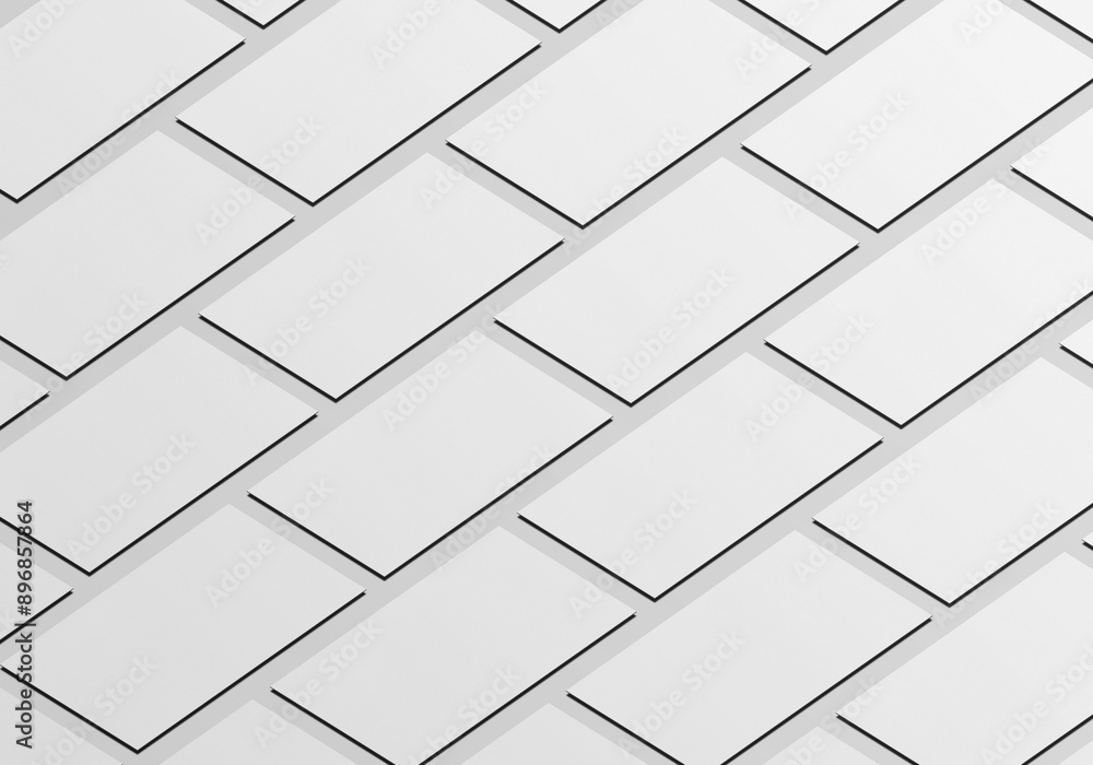 Poster Business Card On Sequential Layout Mockup – Wall Art | UkPosters