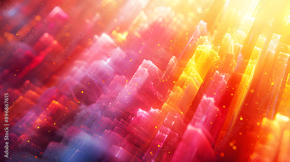 Modern Gradient rainbow colors waves . Background abstract texture ...