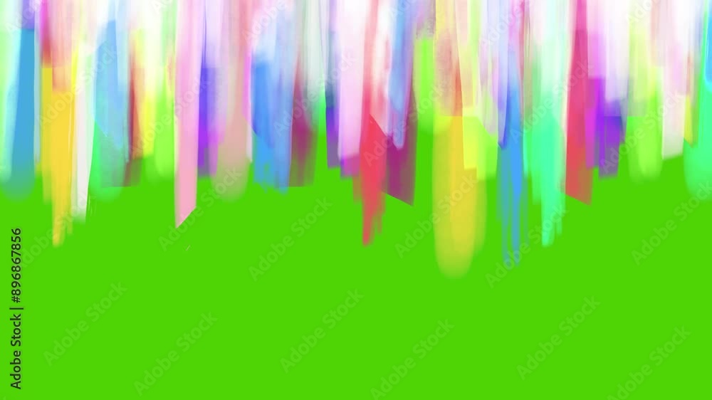 Brush Rainbow Seamless Transitions, a motion graphics pack brimming ...