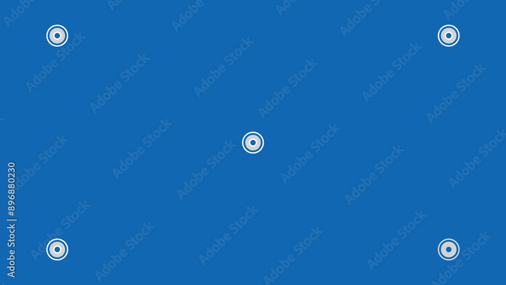 Blue screen background, motion tracking markers. Art design blue screen ...
