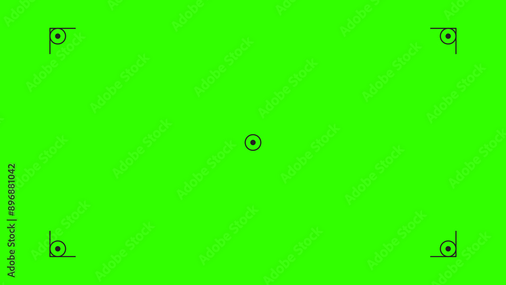 Green screen background, motion tracking markers. Art design green screen backdrop template ...
