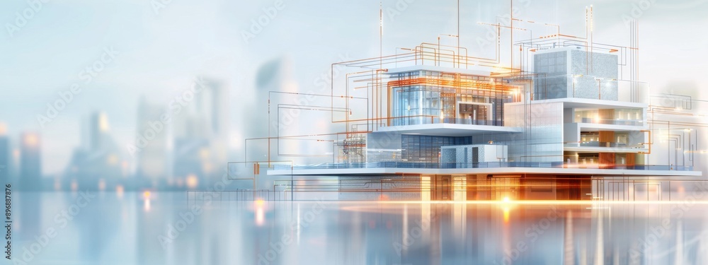 Rendering of structural engineering models in a 3D digital environment ...