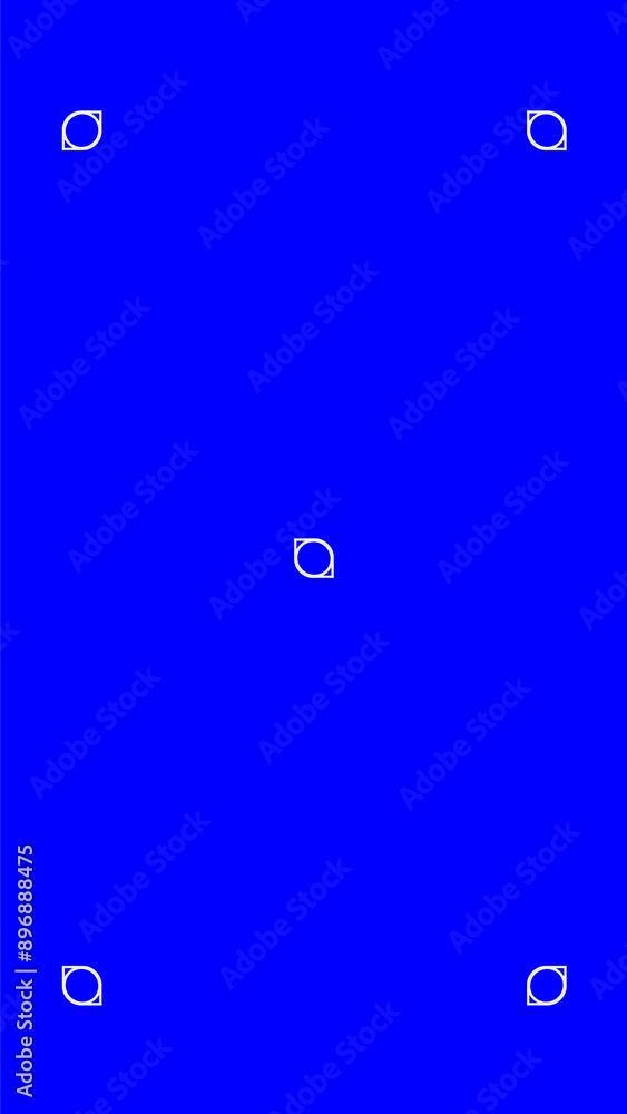 Blue screen background, motion tracking markers. Art design blue screen ...