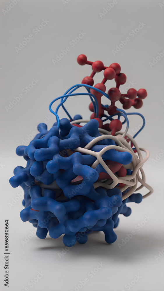 Coagulation factor VIII (fVIII) protein. Deficiency causes hemophilia A ...