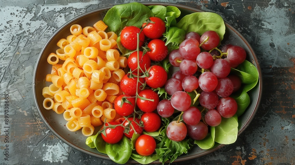 A comparison between a healthy portion size and an excessive portion ...