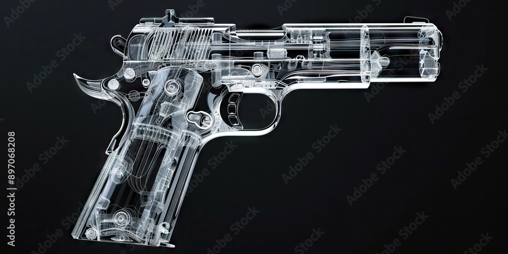 The Anatomy of a Gun: Understanding the Parts and Functions Stock ...