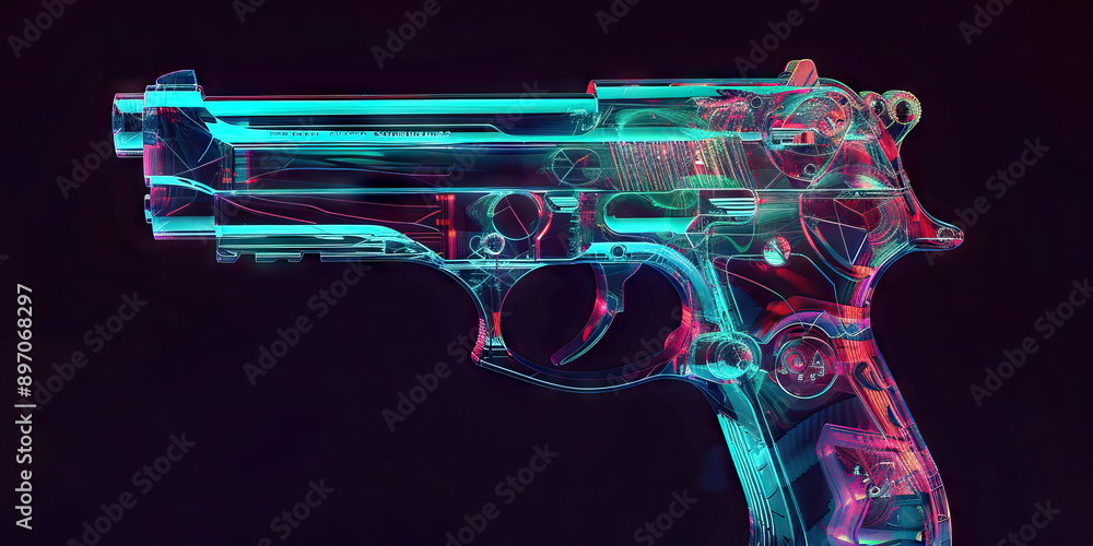 The Anatomy of a Gun: Understanding the Parts and Functions Stock ...