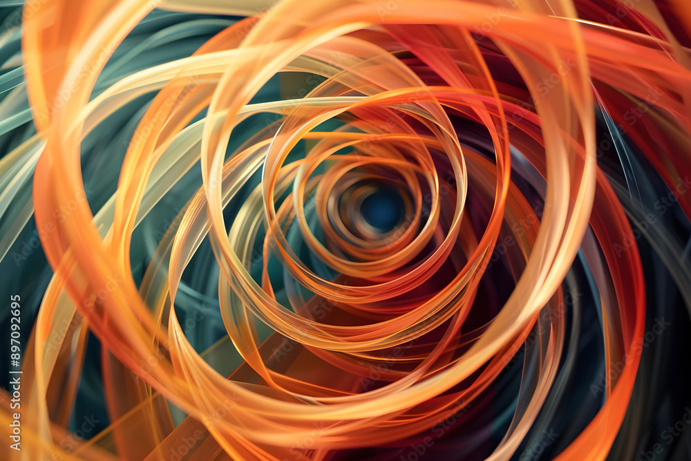 Interconnected Loops: A Visual Symphony of Perpetual Motion and ...