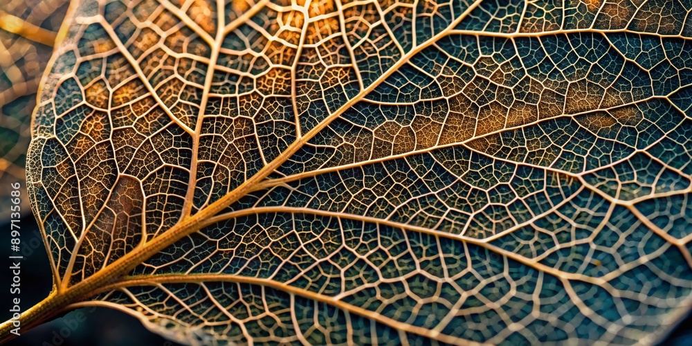 Intricate networks of leaf skeletons reveal delicate veins and cells in ...