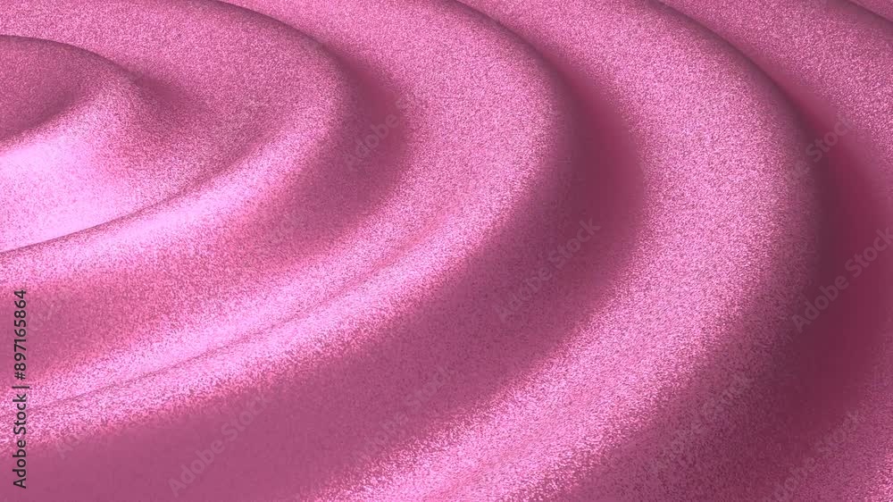 Soft pink ripples surface with wavy patterns motion waves smooth ...