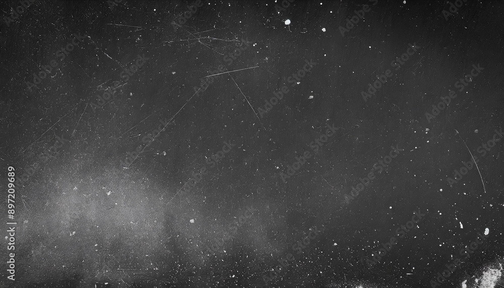 Abstract Dark Space Background with White Speckles and Subtle Scratches ...