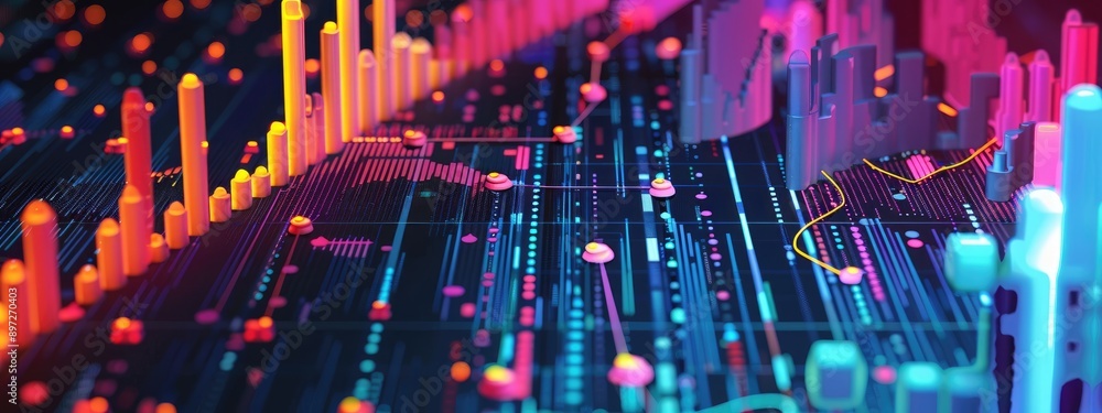 Colorful Charts for Detailed Data Analysis, Advanced Data Visualization ...